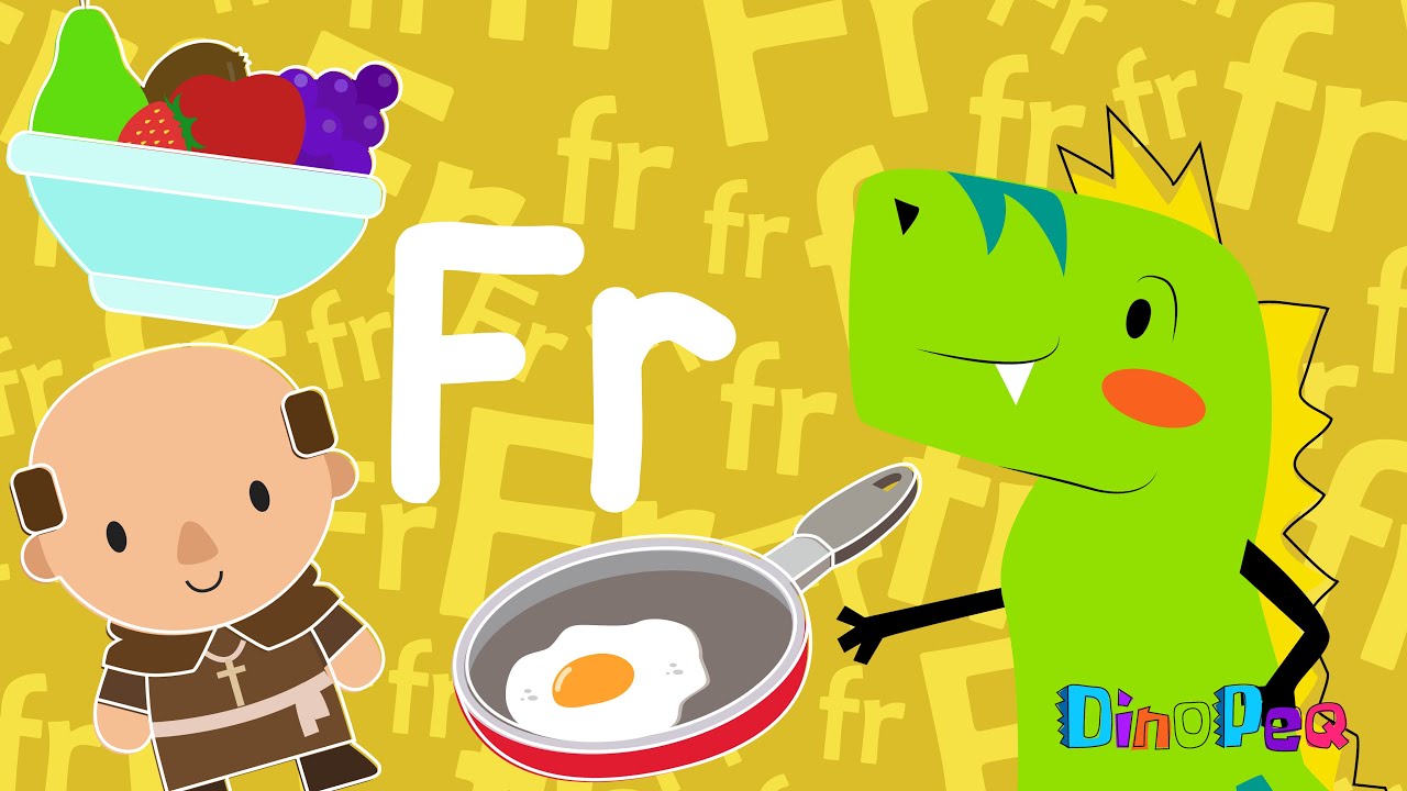 Fra Fre Fri Fro Fru | Sílabas trabadas | Vocabulario para niños | 🦖 ...