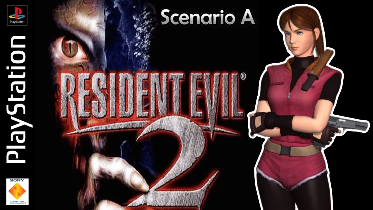 Resident Evil 2 (PS1) | Claire Scenario A Playthrough | No Commentary ...