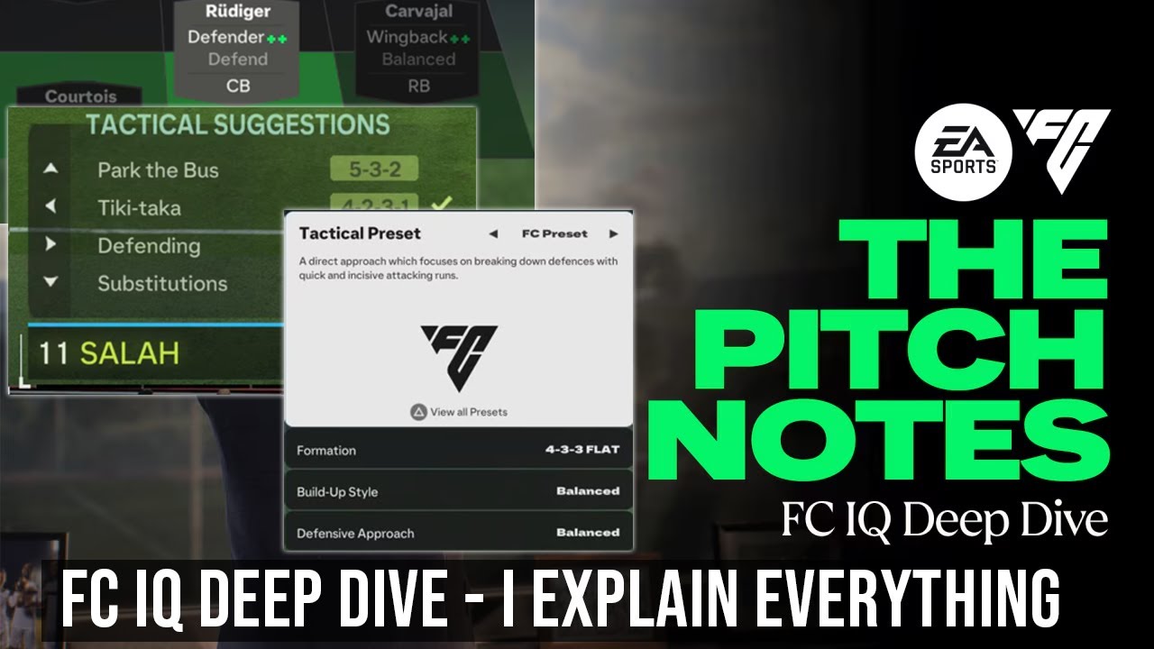 FC IQ Deep Dive: I Explain EVERYTHING on How Tactics & Roles All Work - YouTube
