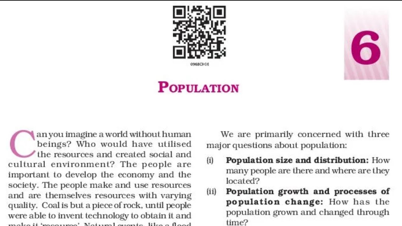 Population Class 9 Geography NCERT YouTube population-class-9-geography-ncert-youtube