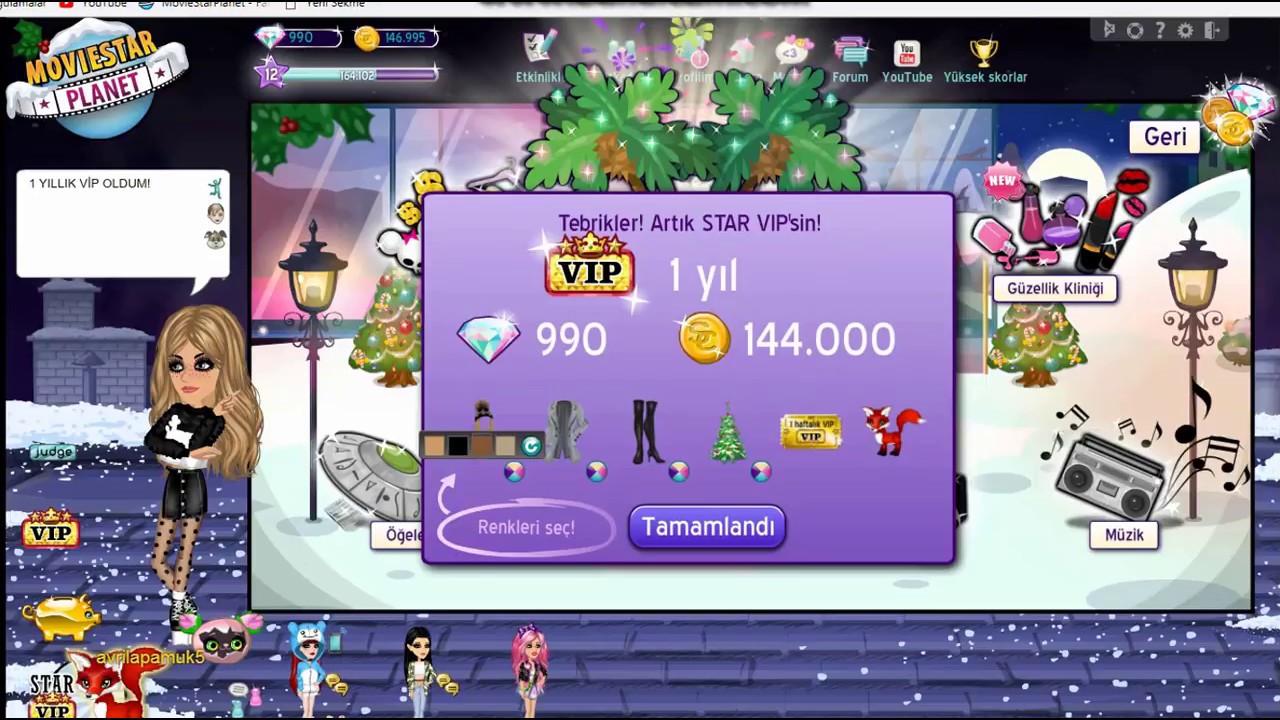 MSP- 1 YILLIK VİP OLDUM! - YouTube