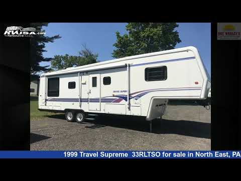 Amazing 1999 Travel Supreme Fifth Wheel RV For Sale in North East, PA ...