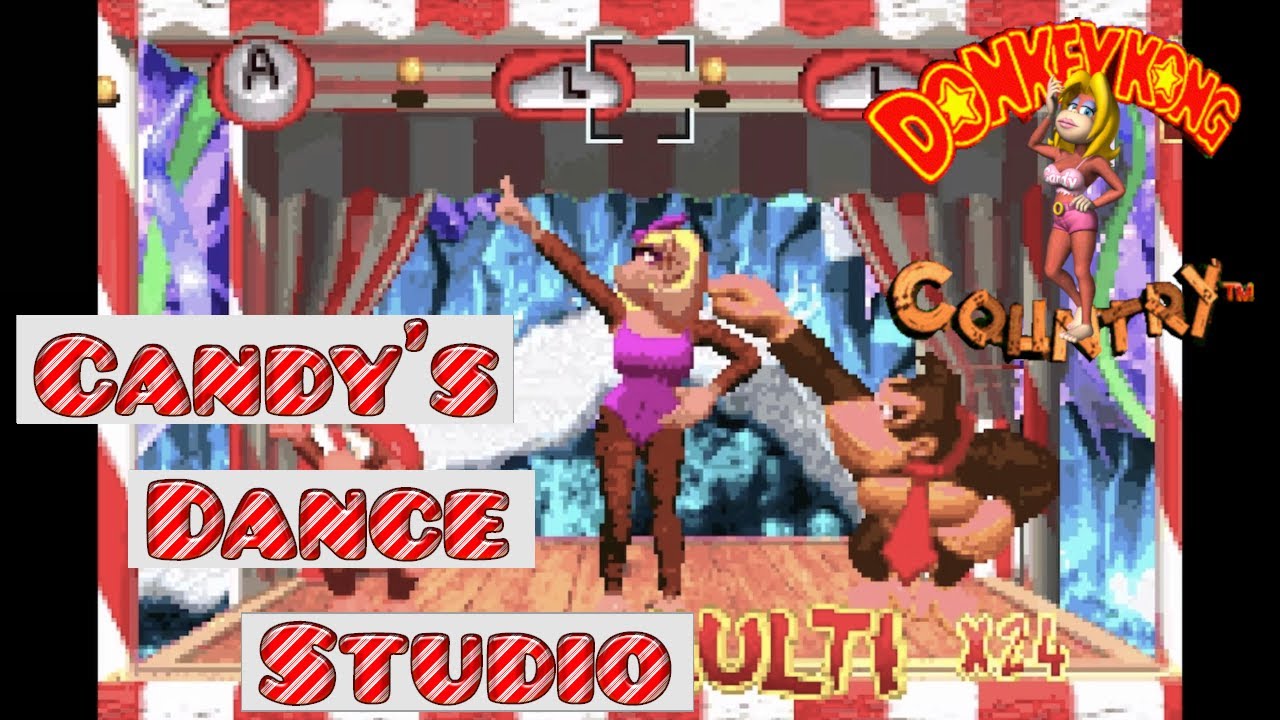 THAT'S GREAT! No Miss Candy's Dance Studio - Donkey Kong Country (GBA ...