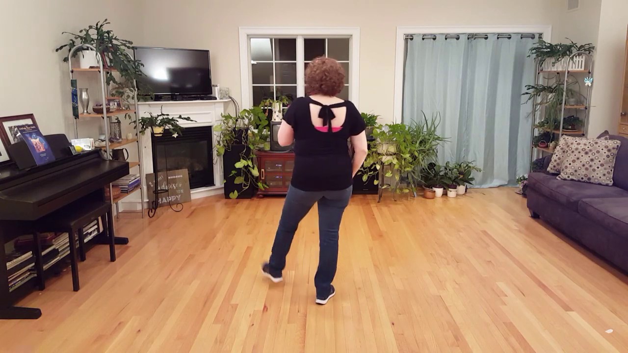 (GEEK) IN THE PINK line dance by Johanna Barnes (walk thru and demo ...
