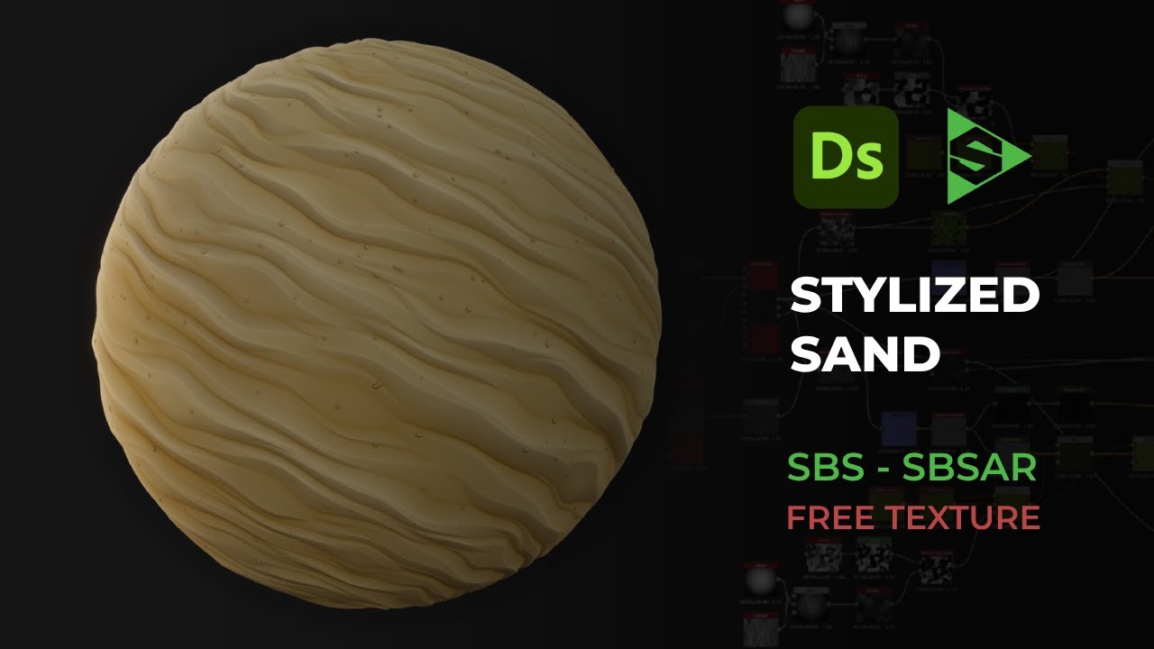 Stylized Sand - Substance 3D Designer - SBS & SBSAR - YouTube