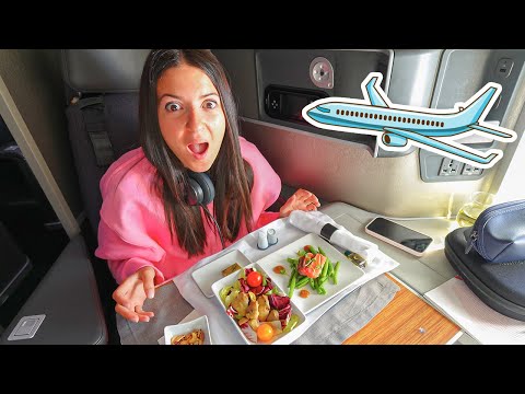Andiamo a NEW YORK! Vlog in AEREO in BUSINESS CLASS!!