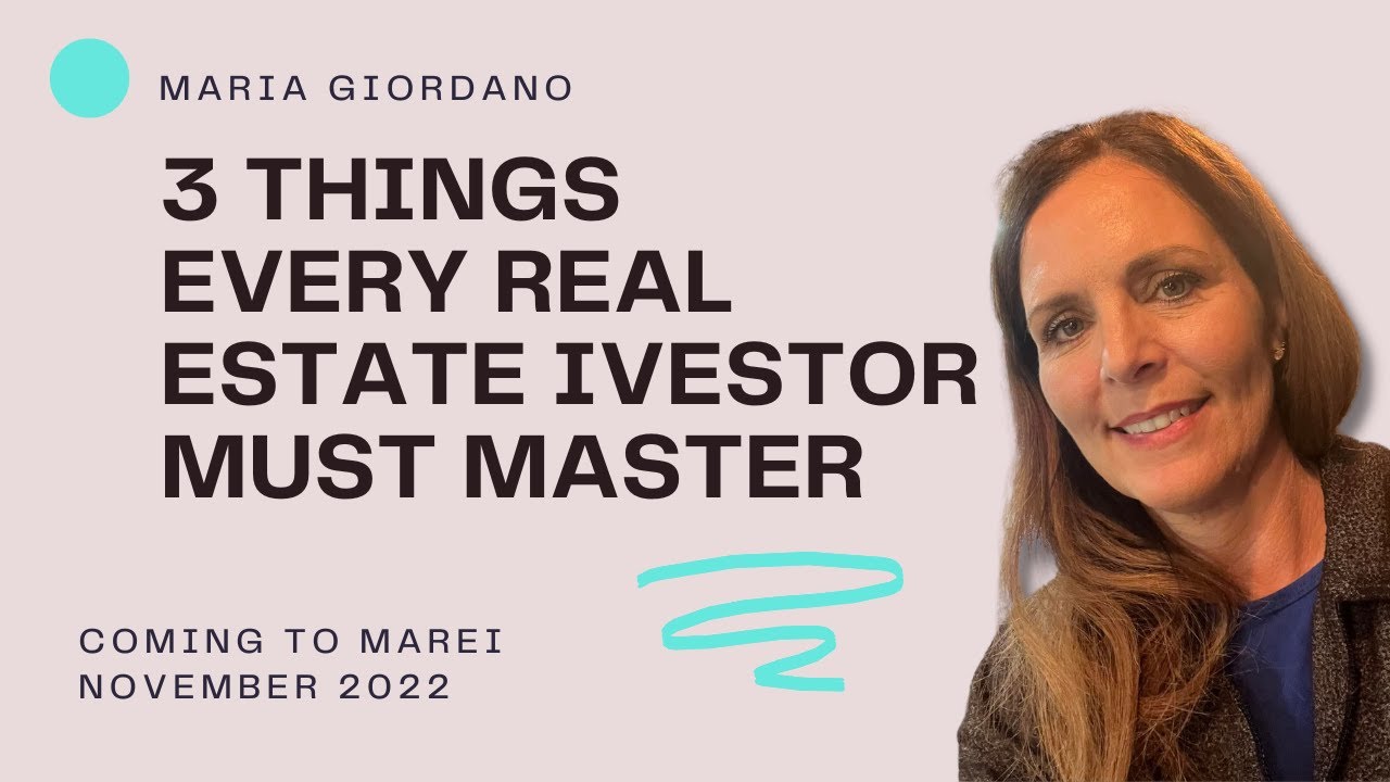 Maria Giordano on the 3 Things You Need to Be a Successful Real Estate ...