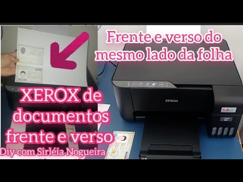 COMO FAZER XEROX frente e verso do mesmo lado da folha- Multifuncional ...