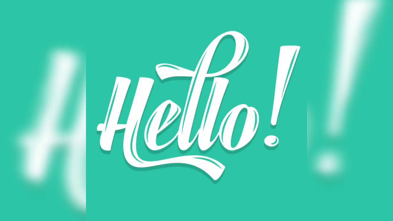 Hello 👋🏻 hi 👋🏻 - YouTube