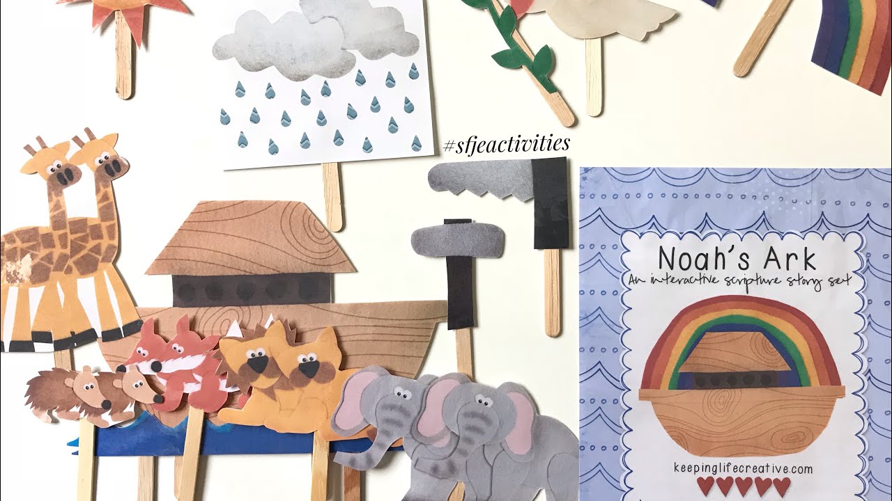 Noah’s Ark (Toddler Activities) - YouTube