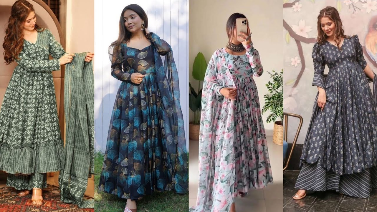 full length frok dress for women | dress for women - YouTube