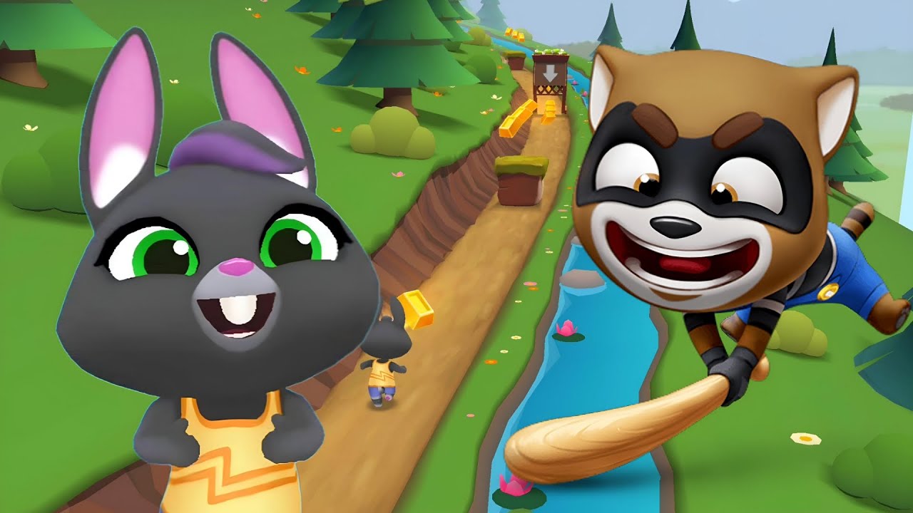 Talking Tom Gold Run - Becca - Full Screen - Loki Games (Android, iOS ...