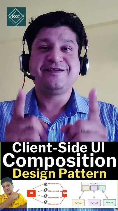 Client Side UI Composition Design Pattern for Microservices Short Tutorial for Programmers - YouTube