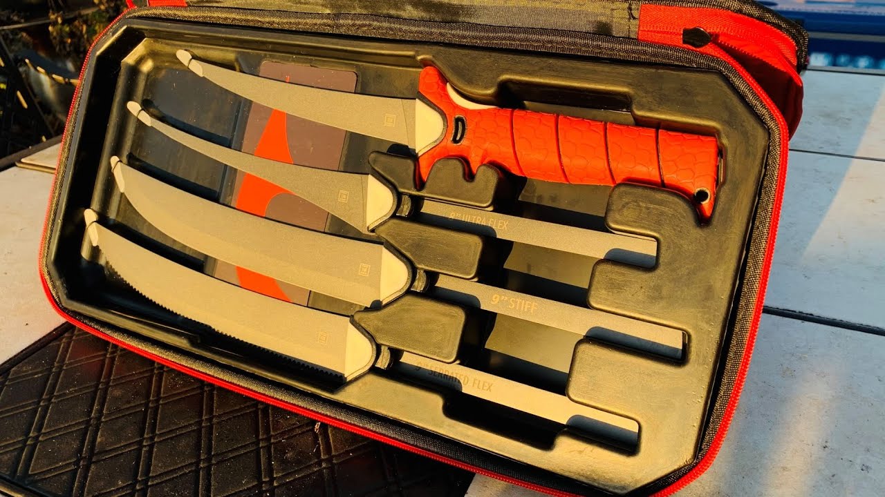 Unboxing Bubba interchangeable blade knife set - 4K 60fps - YouTube