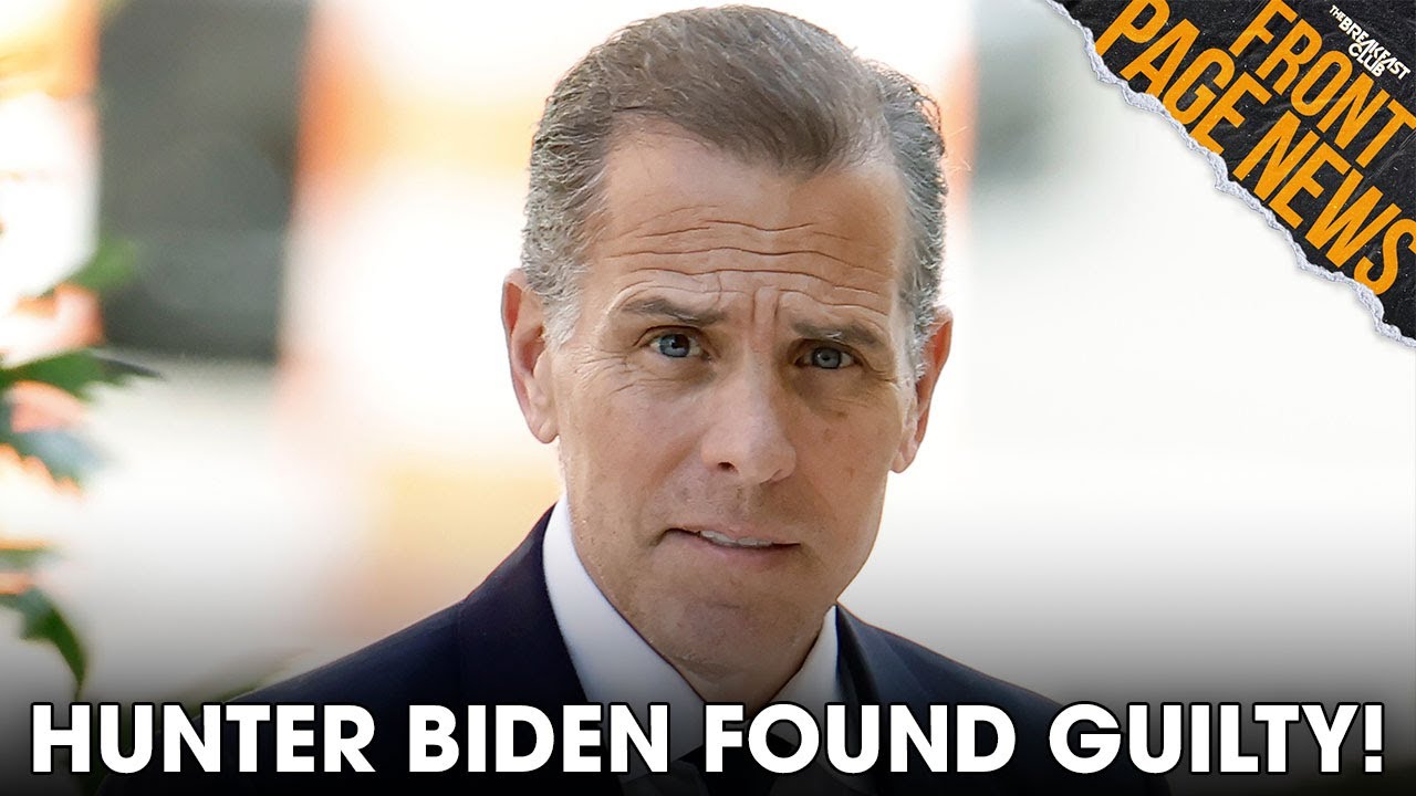 Hunter Biden Found Guilty On All Counts Of Gun Charges; Biden Delivers ...