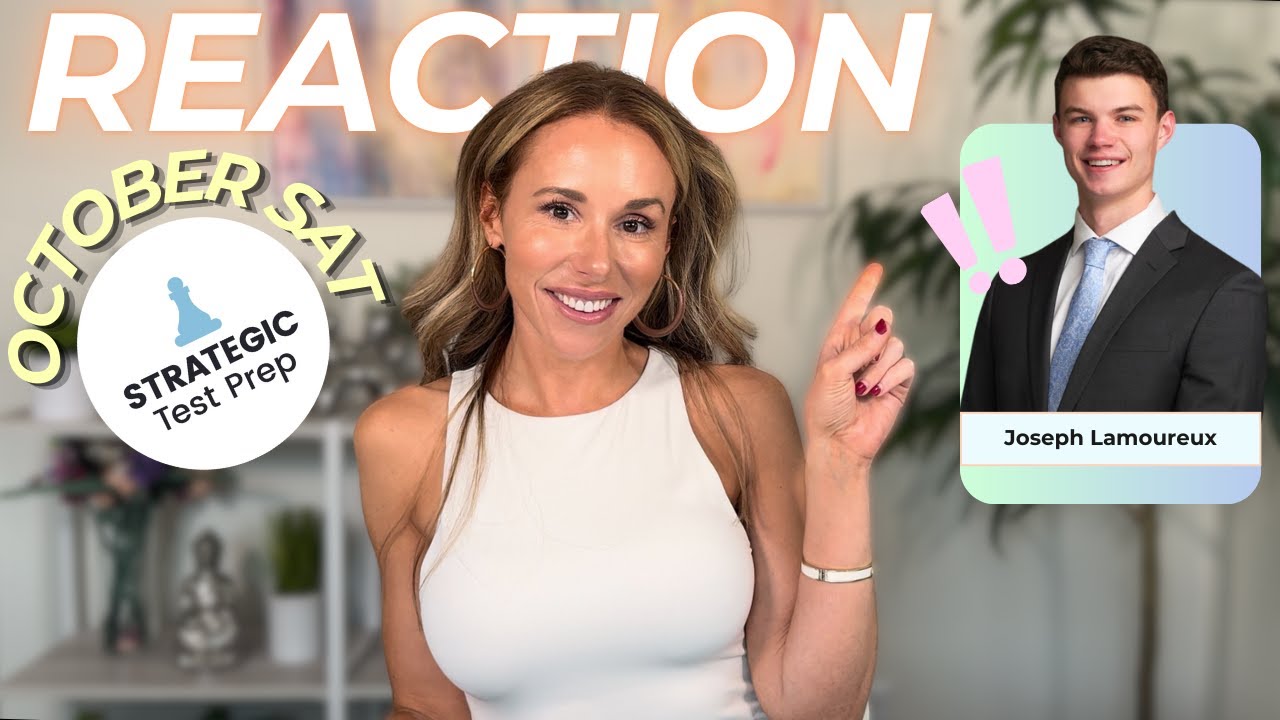 Tutor Reaction to the October SAT! - YouTube