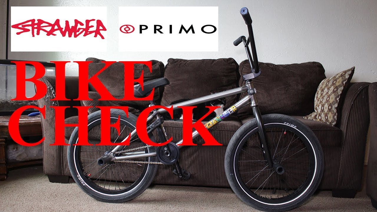 Julian Douglas Stranger Bike Co Primo Bmx 2019 Bike Check - YouTube