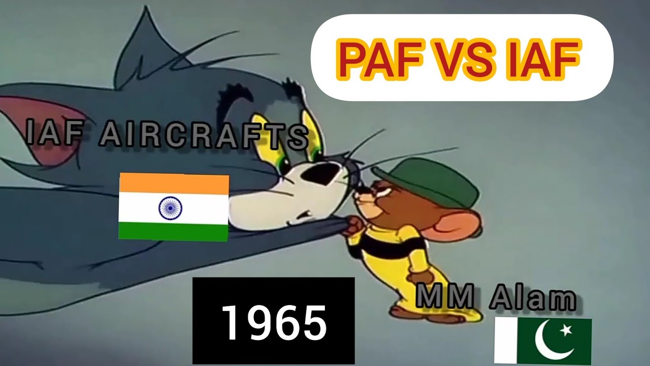 PAF VS IAF(Tom N Jerry)1965 | Mujahid - YouTube