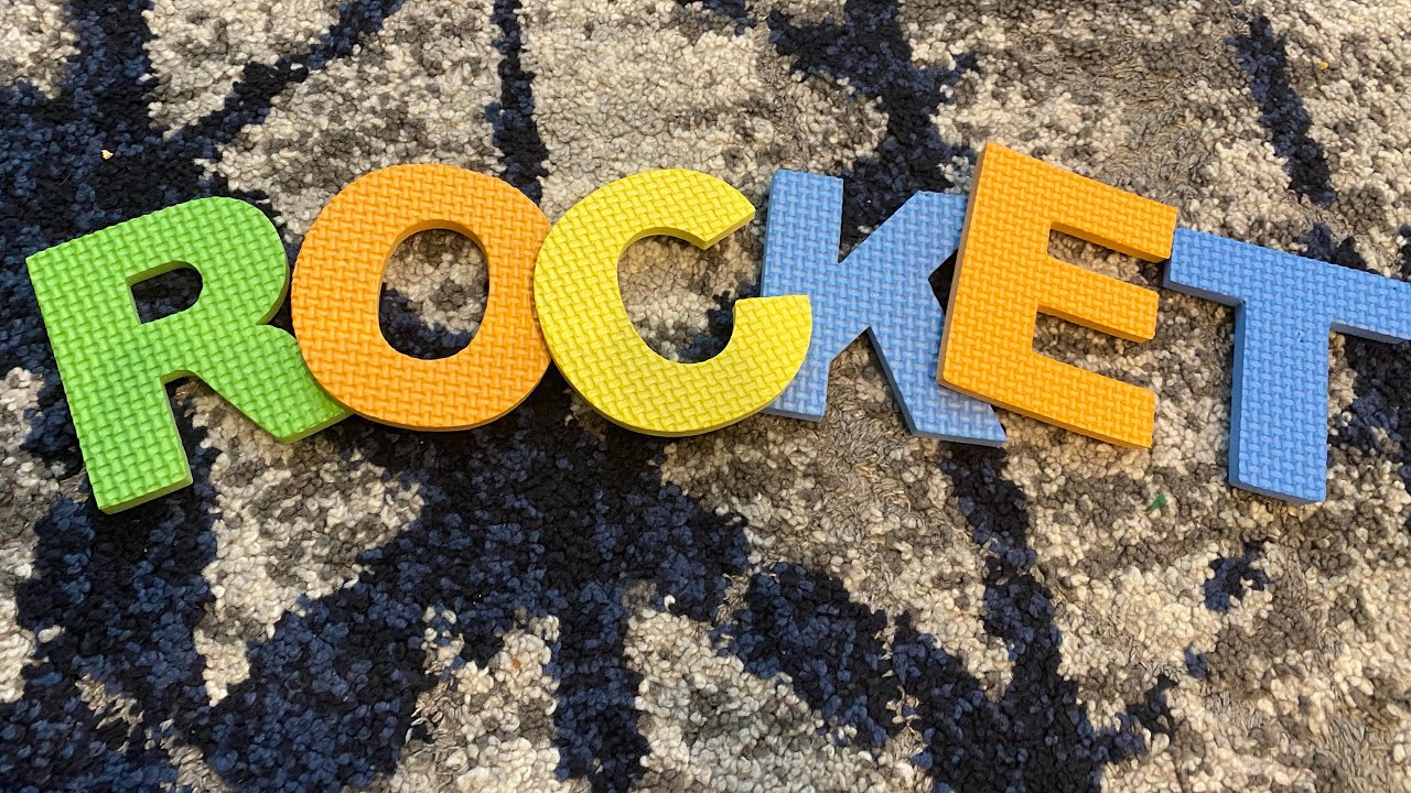 Let's Spell "rocket" - YouTube