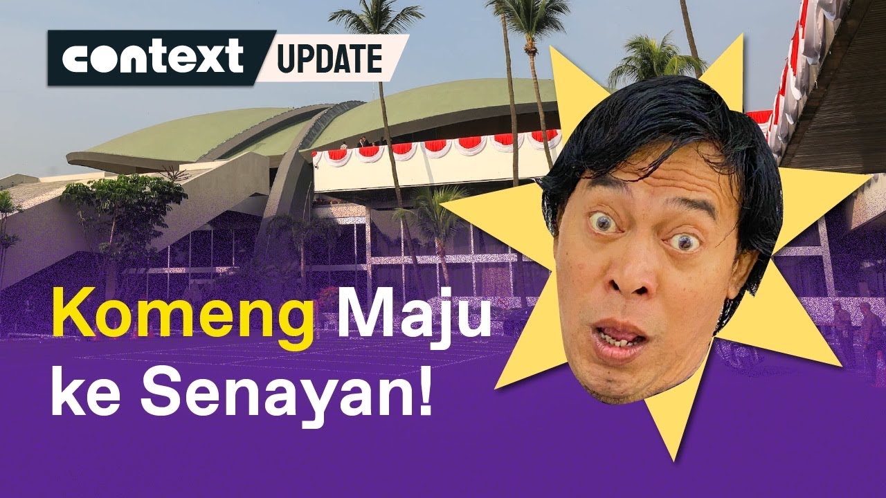 Komeng Lucunya Sampai Senayan! Rela Ganti Nama Hingga Foto Lucu di ...