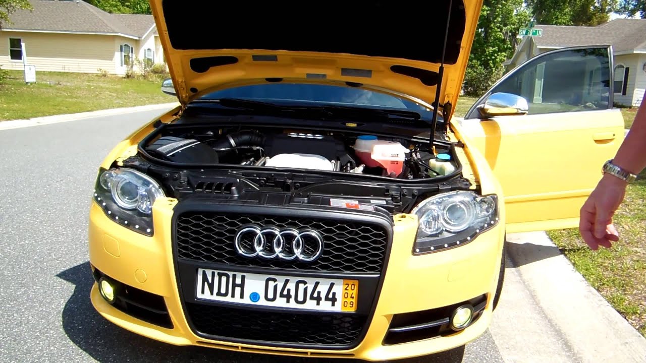 Audi B7 S4 Imola Yellow For Sale HDvid5 - YouTube