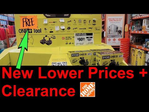 New Lower Price! + HUGE CLEARANCE @ Home Depot - YouTube