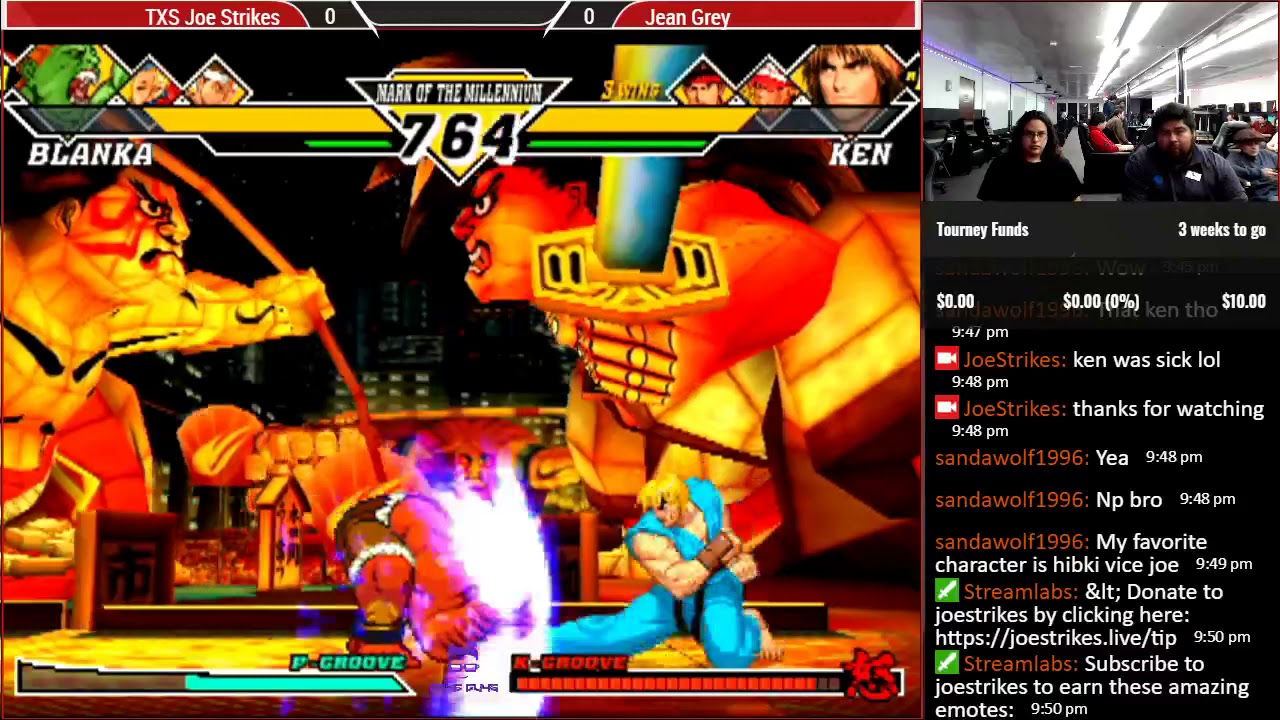 CVS2 - Joe Strikes (P) vs Jean Grey (K) - YouTube