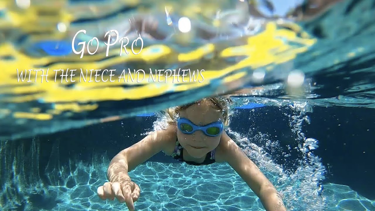 Go Pro Swim with the Nieces and Nephews - YouTube