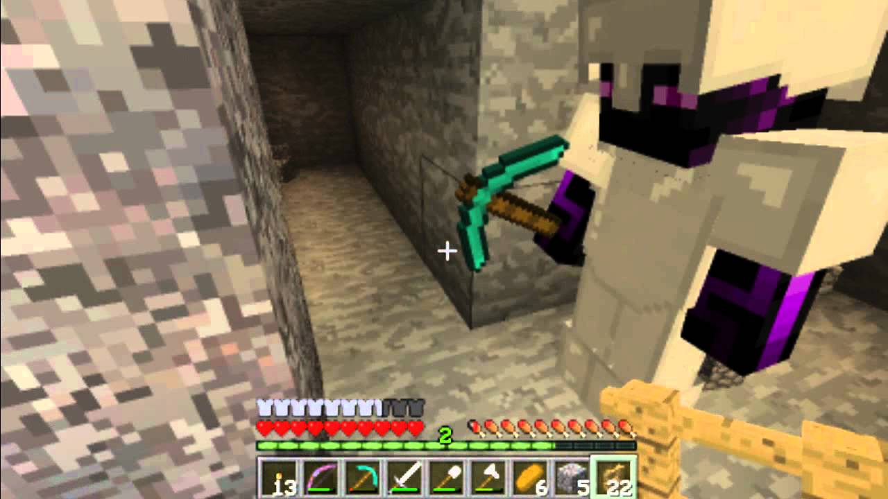 Minecraft Legit Survival Ep 21:Support beams! - YouTube