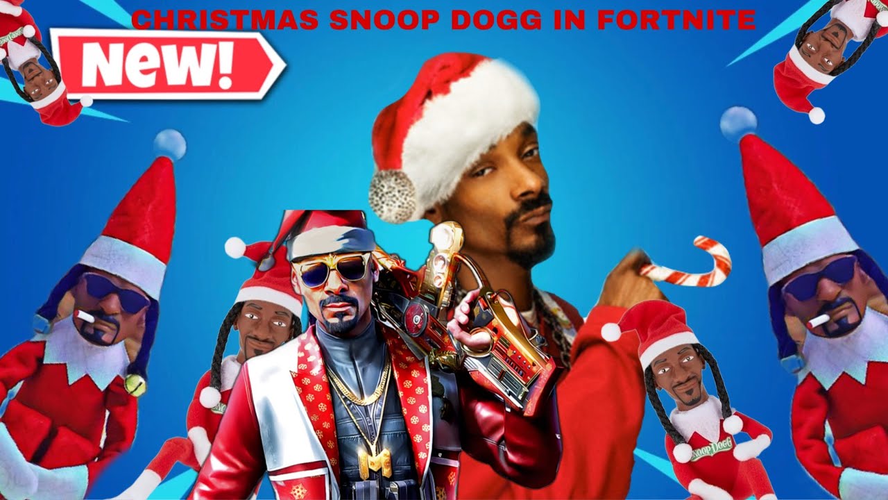 Fortnite NEW CHRISTMAS SNOOP DOG SKIN - YouTube