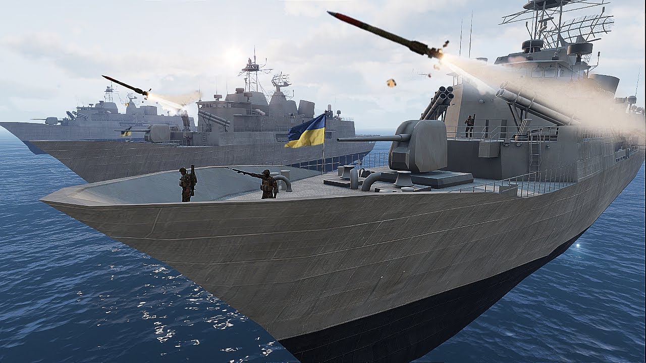 Russian Headquarters destroyed by Ukraine's most powerful navy. - Arma ...