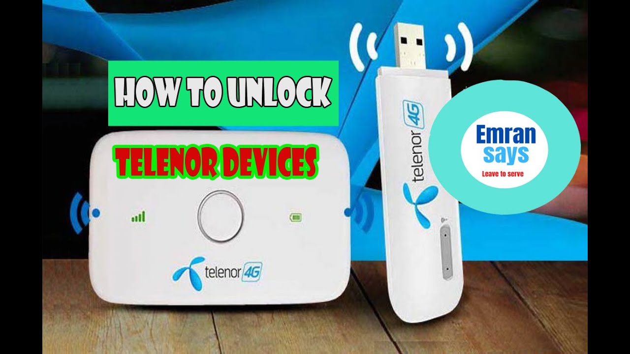 How To Unlock Telenor 4G Wingle Device || E8372h-608 || V21.329.62.00 ...