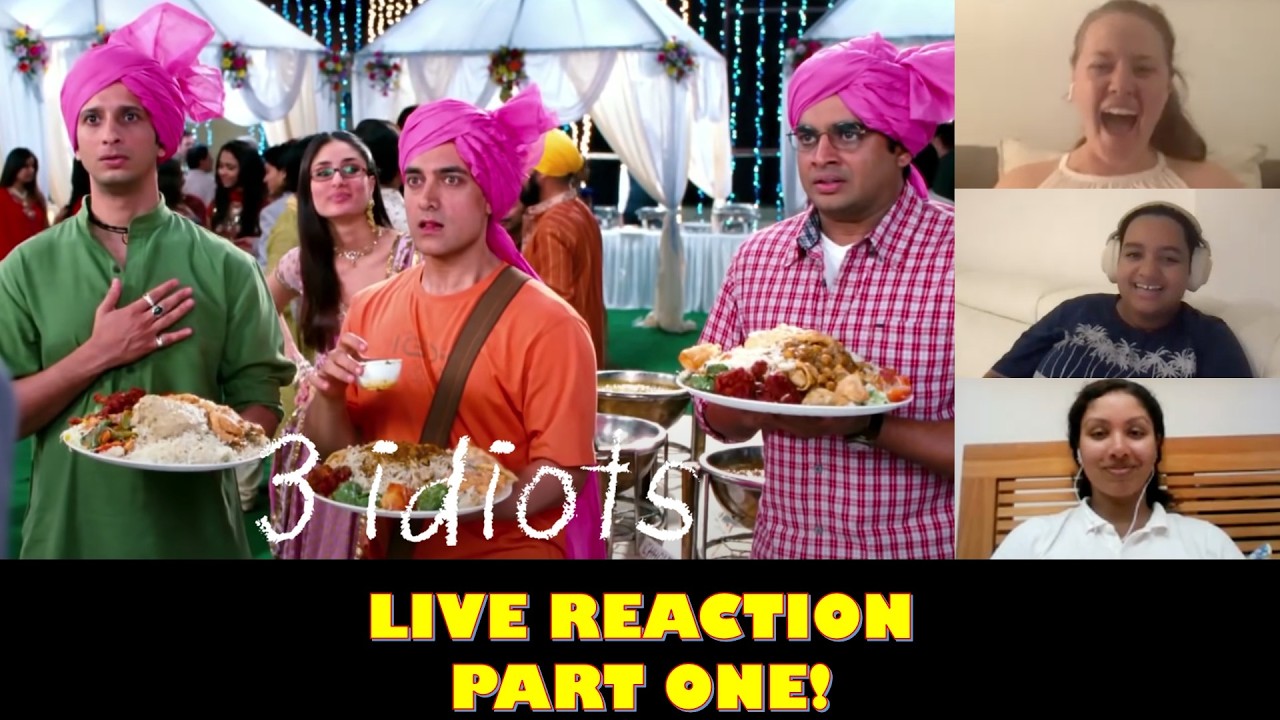3 Idiots Movie Reaction *Part One*! 15TH ANNIVERSARY! - YouTube