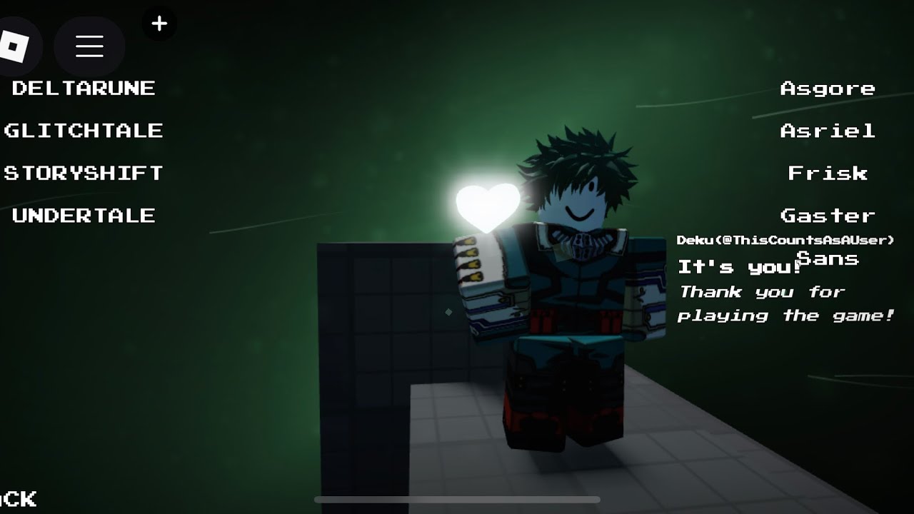 Playing roblox undertale (GASTER CHARACTER!?) - YouTube
