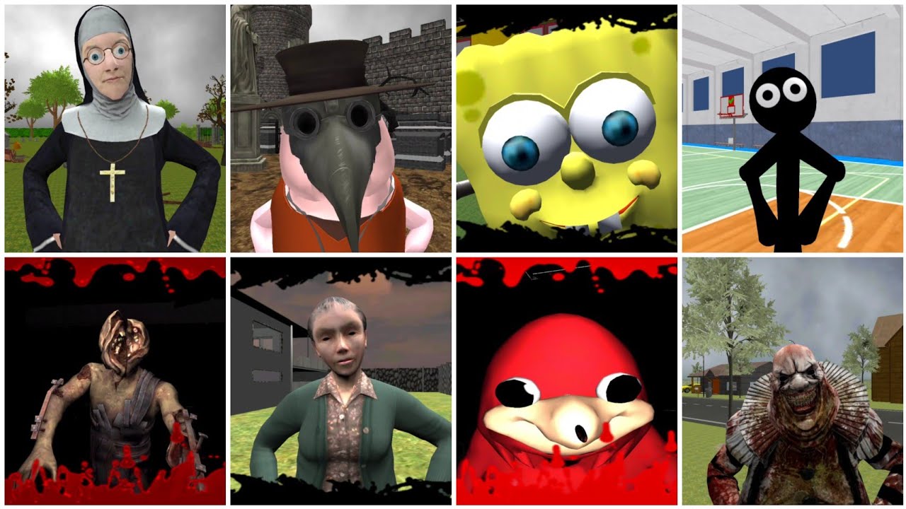 Caught Battle #17.1: Stop Moment Caught Screen - Clown Ugandan Granny ...