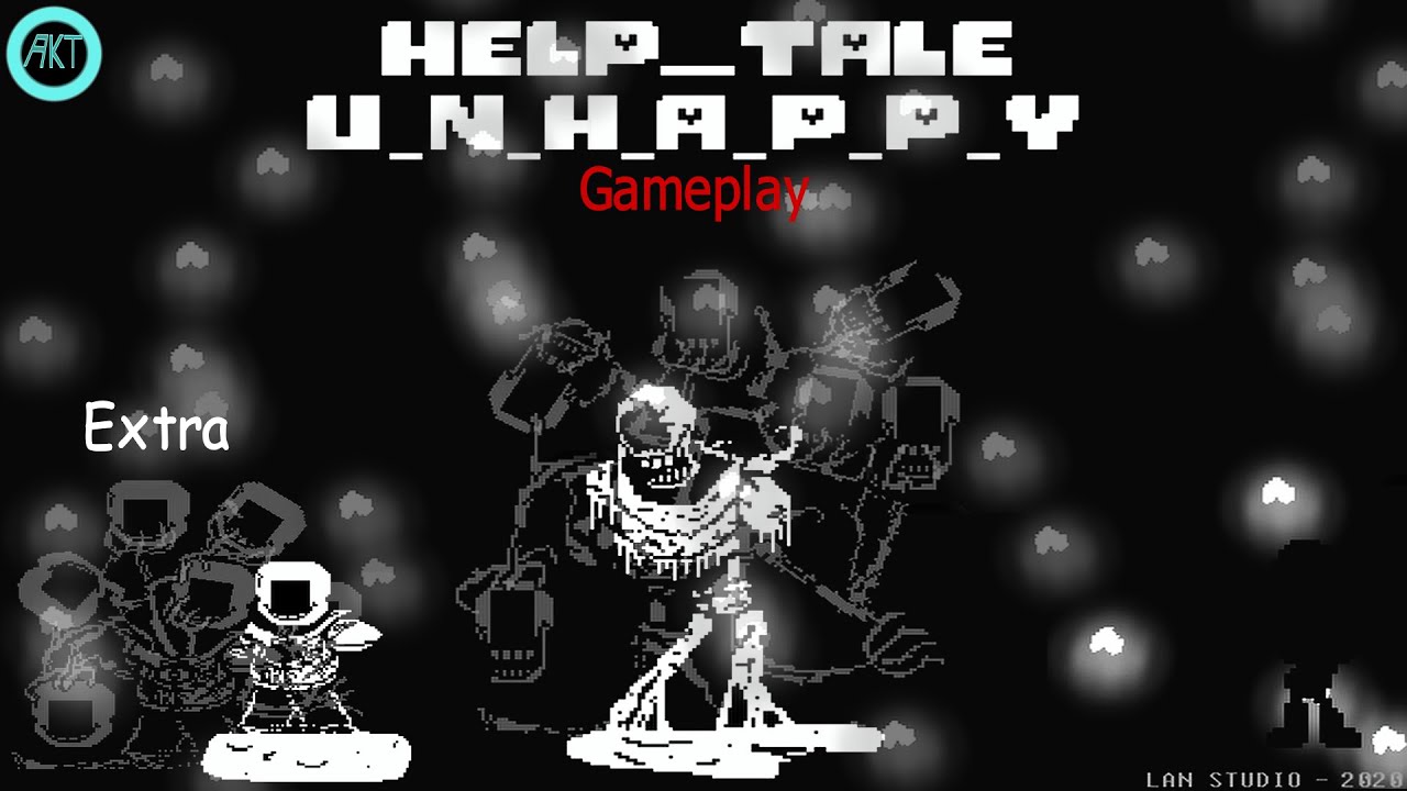 HELP_tale UNHAPPY Phase 1(Undertale FanGame) Demo - YouTube