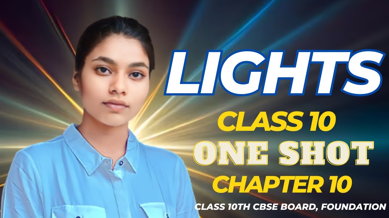 Light-Reflection & Refraction of Light | Class 10 | Ray Diagram | Anu ...