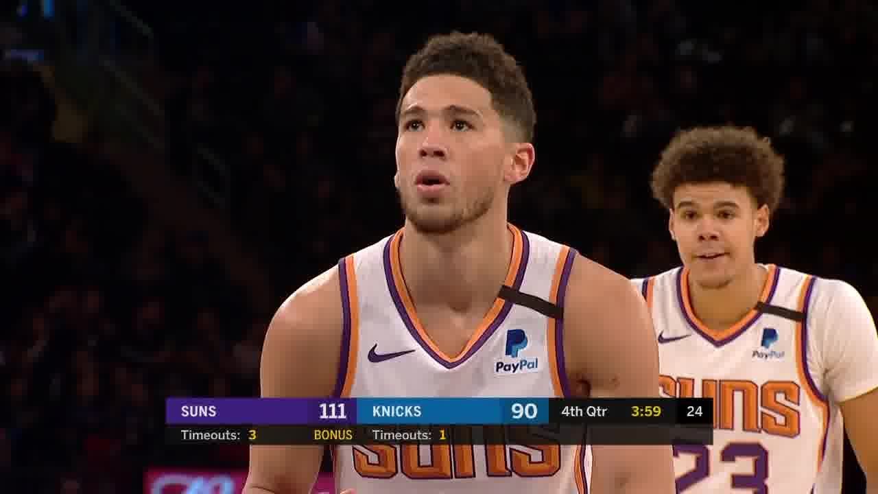 Devin Booker Full Play vs New York Knicks | 01/16/20 | Smart Highlights ...