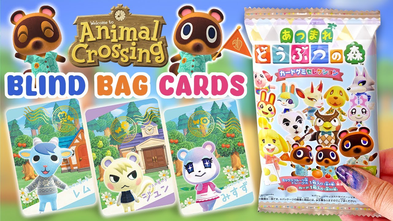 Animal Crossing New Horizons Blind Bag Cards - YouTube