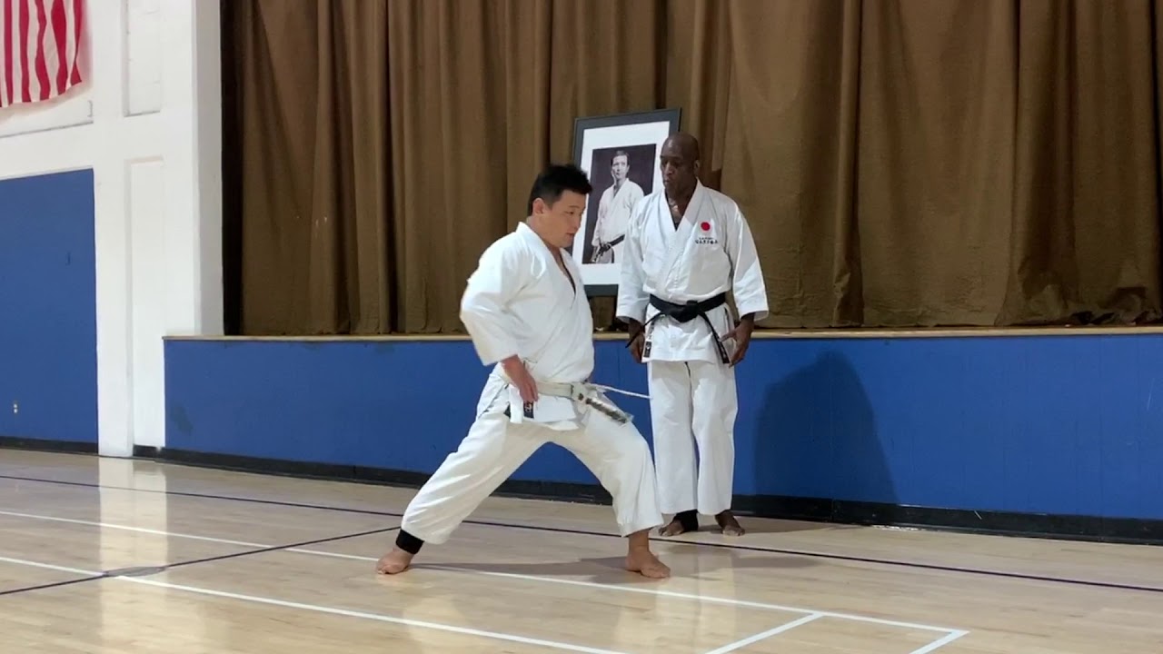 Nemoto Sensei explains shift reverse punch - YouTube