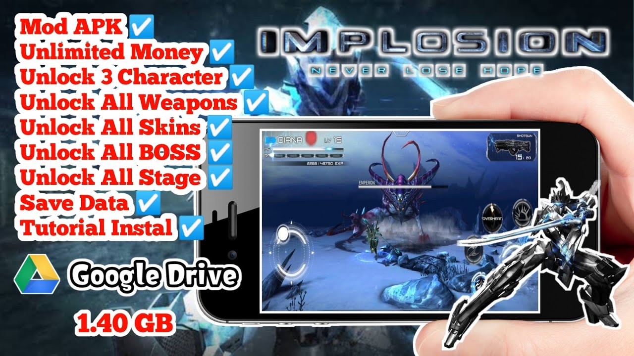 Implosion Never Lose Hope v1.2.12 Mod APK Unlimited Money - YouTube