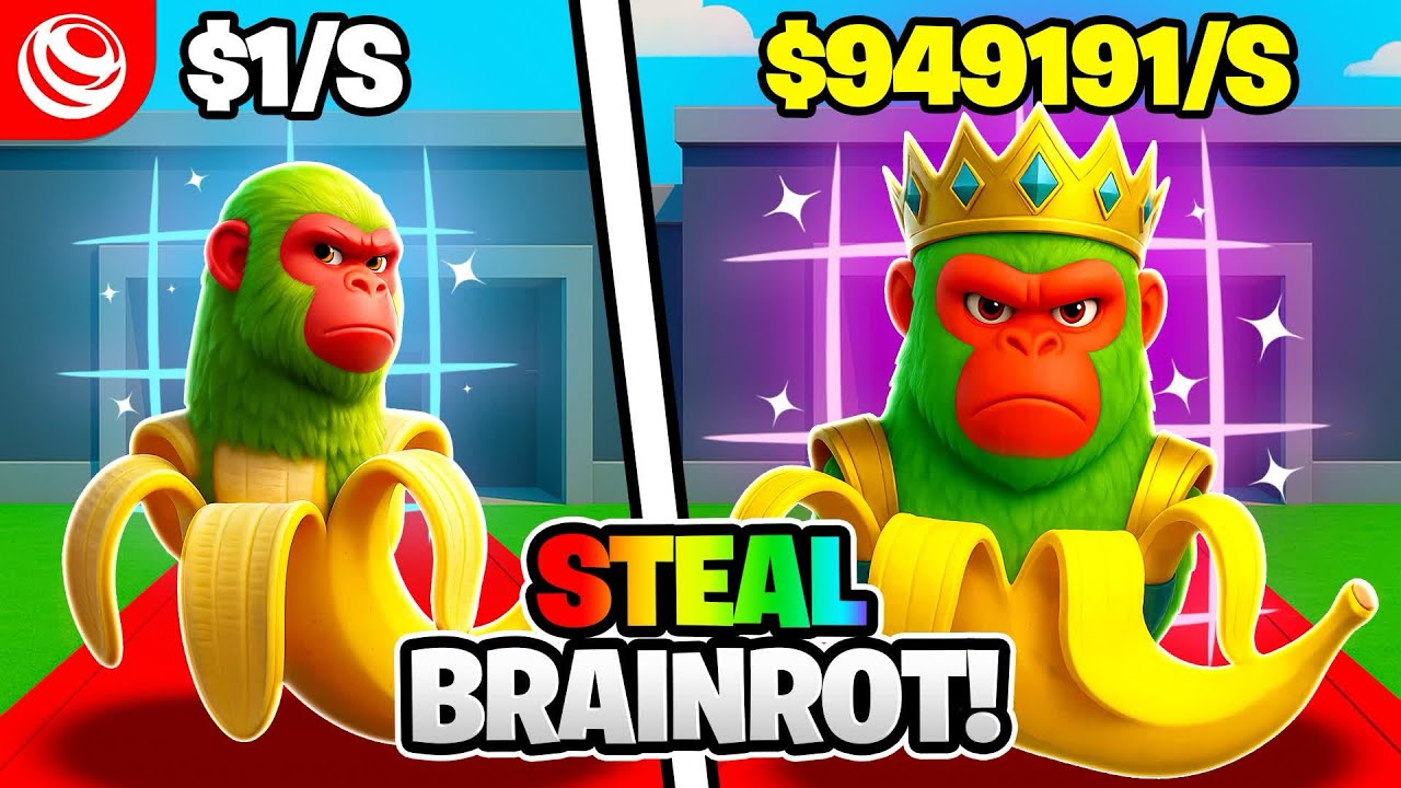 I PLAYED STEAL THE BRAIN ROT BUT IN FORTNITE, WATCH TO SEE WHAT HAPPENS ...