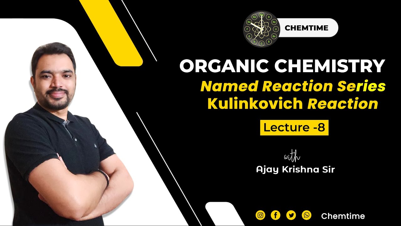 Kulinkovich Reaction| Named Reaction Series| Organic Chemistry |Lecture ...