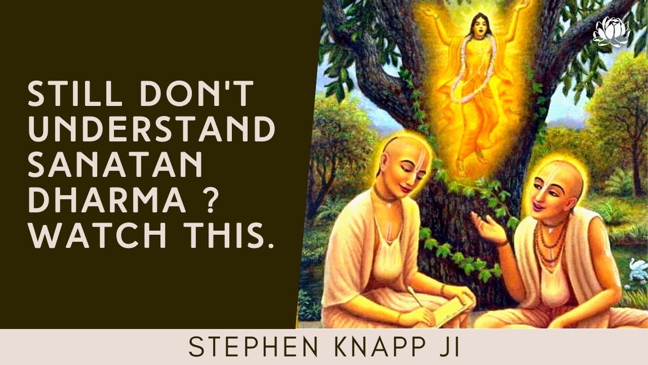 American Hindu guru explains Hinduism brilliantly - YouTube