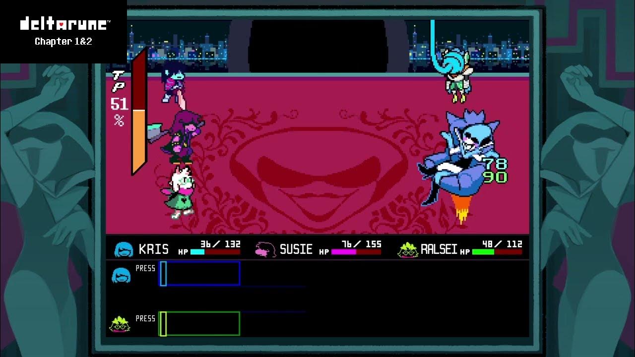 DELTARUNE Chapter 2 Queen Boss Fight - YouTube