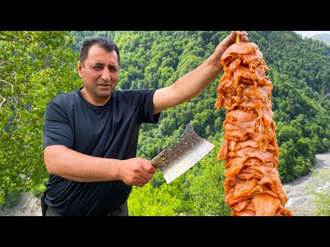 DAS WELTBEKANNTE SPENDERREZEPT, ABER IN DEN BERGEN AUF EINEM BONFIRE GEKOCHT!