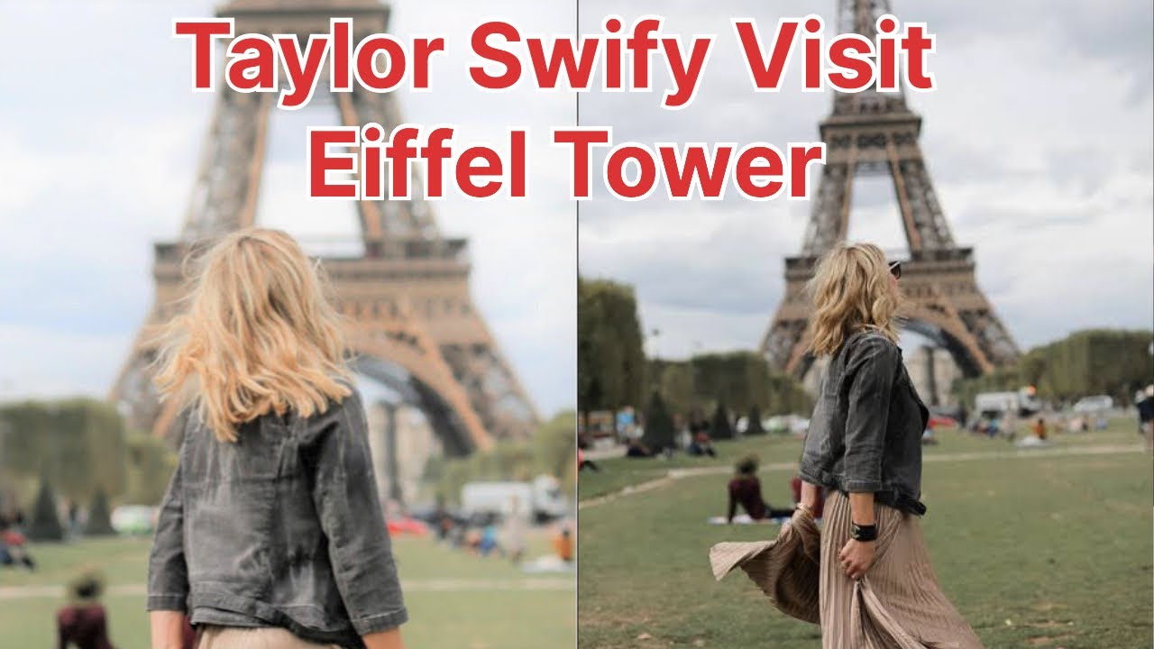 Taylor Swift Caught Visit Eiffel Tower Ahead of Her Performance in ...