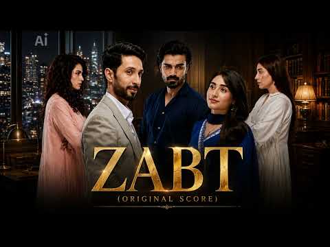 ZABT (Song) 💔 | Emotional OST | Full Version | Heart Touching Music | 4K #pakistanidrama #zabt #song