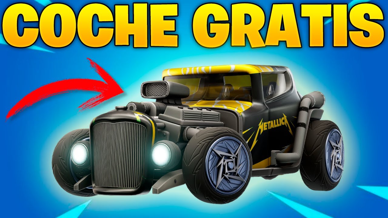 COMO CONSEGUIR EL COCHE DE METALLICA GRATIS EN FORTNITE | CONSEGUIR LA ...