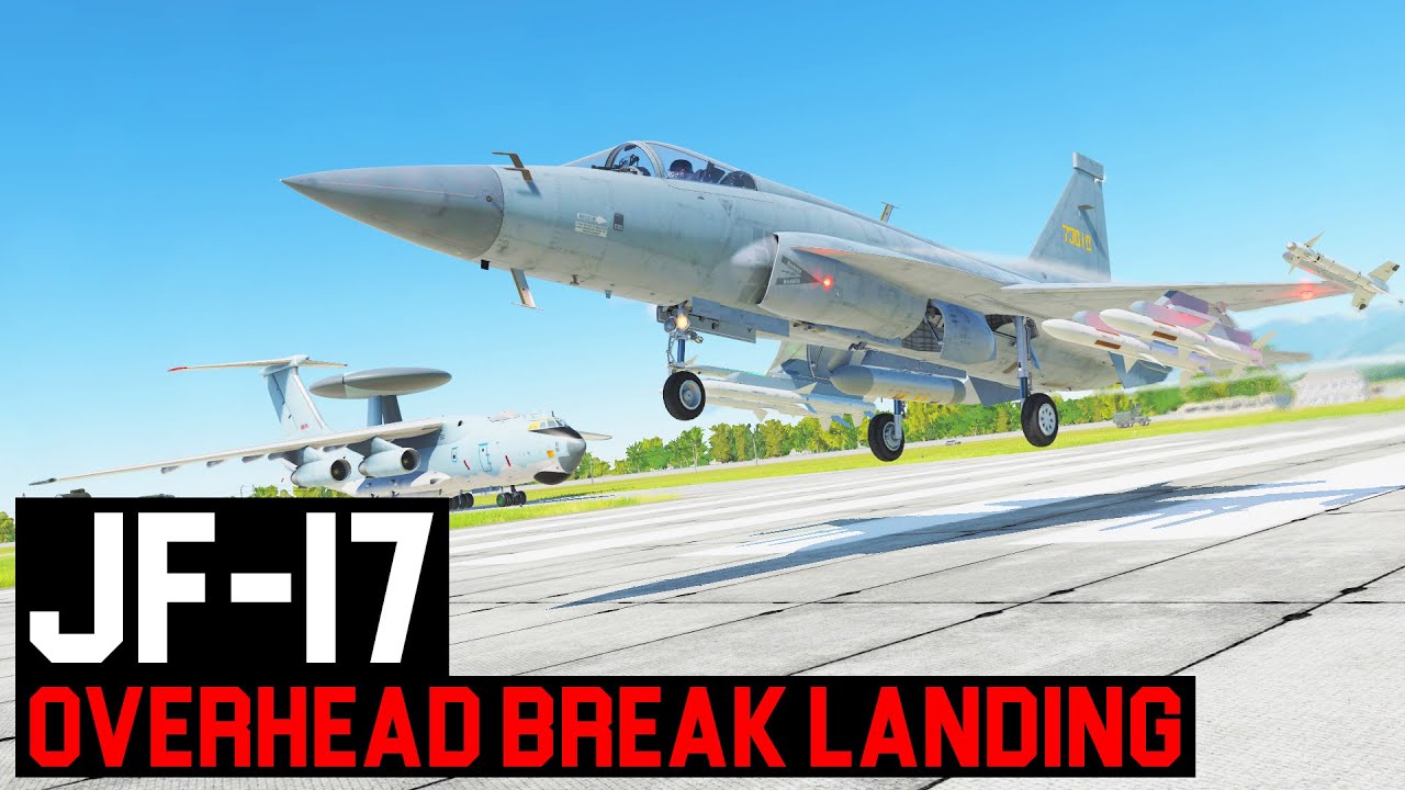 DCS | JF-17 | OVERHEAD BREAK LANDING [DEMO] - YouTube